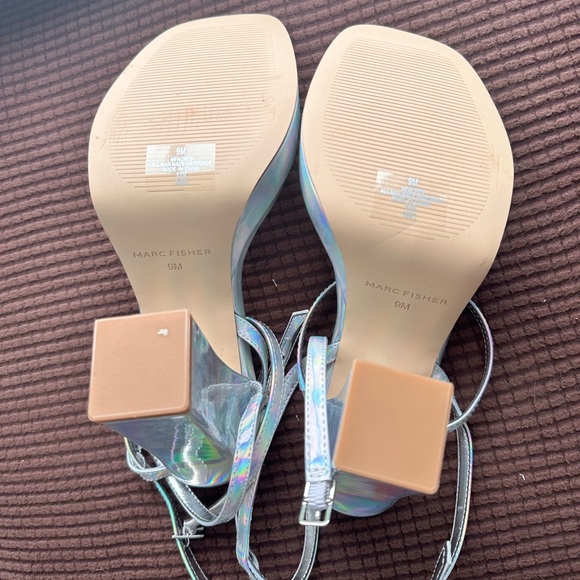 Marc Fisher | Shoes | Womens Acres Platform Strappy Ankle Wrap ...